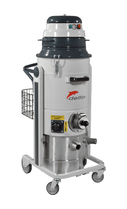 Atex certified industrial vacuum cleaner for combustible dust ...